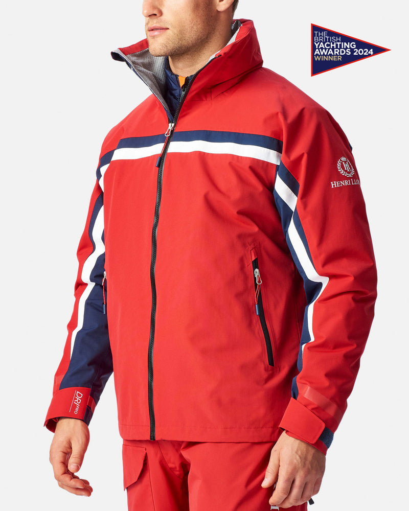 Men's Sail Jacket - Red – Henri-Lloyd