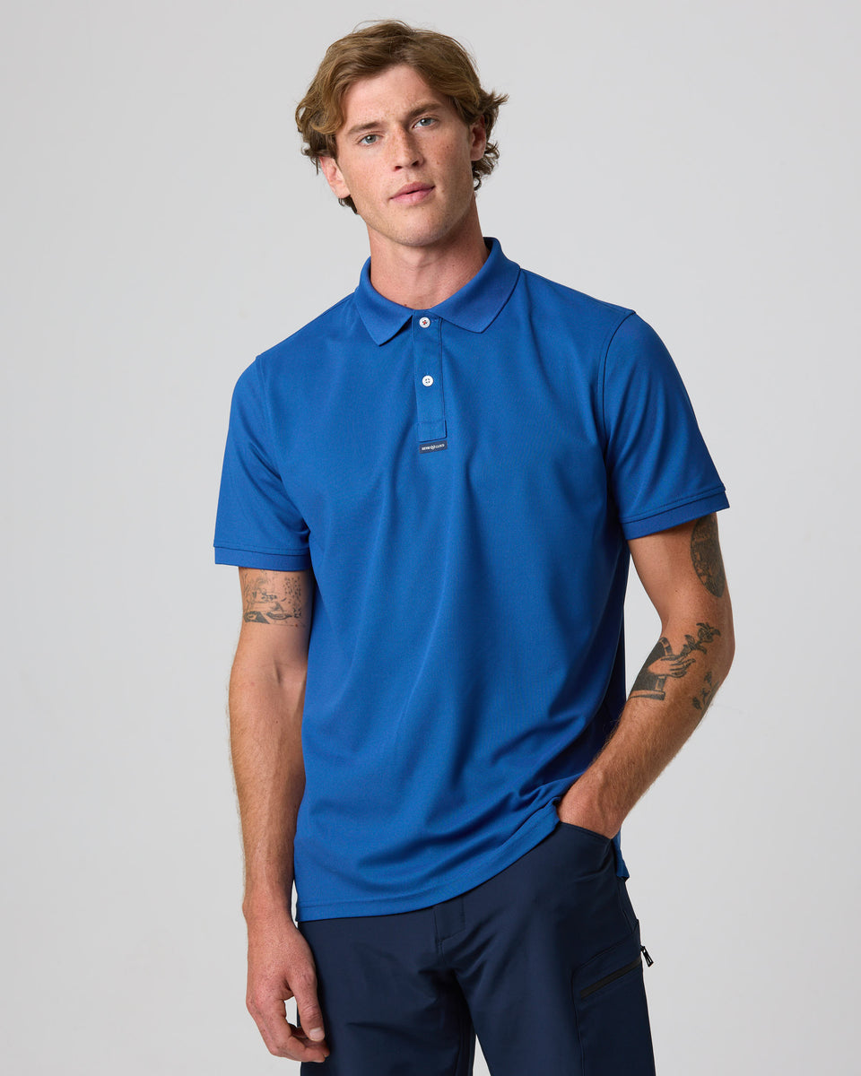 Dri-Fast Polo - Cygnet Blue - Henri-Lloyd