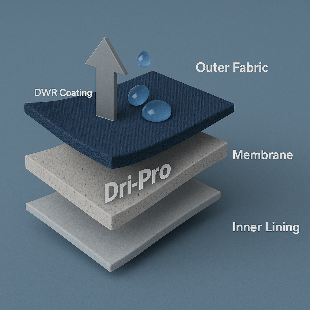 Waterproof Jackets Guide: Fabrics, Ratings & Performance – Henri-Lloyd