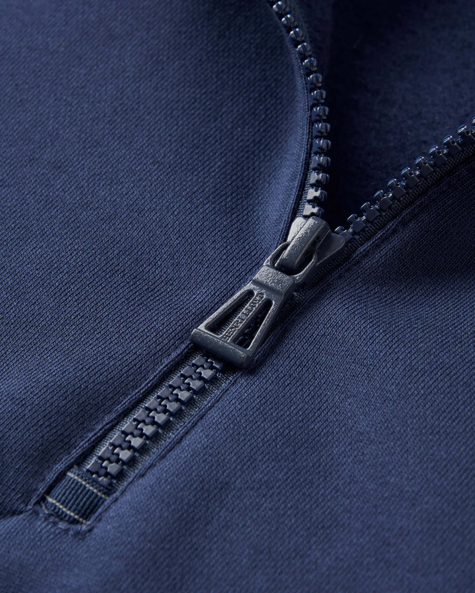 Kinsale Quarter Zip Sweat - Navy Blue – Henri-Lloyd