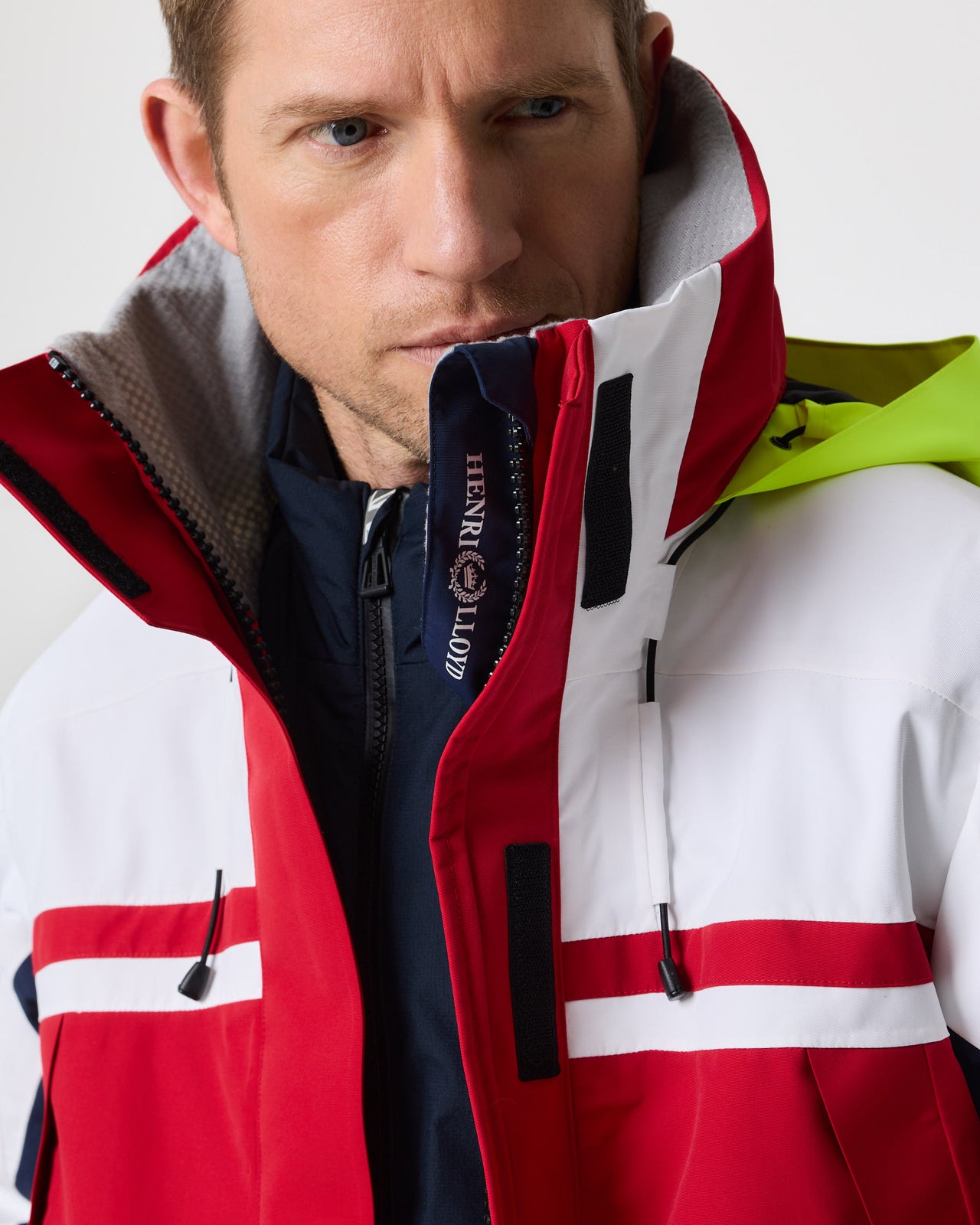 Men's Biscay Jacket - Red – Henri-Lloyd